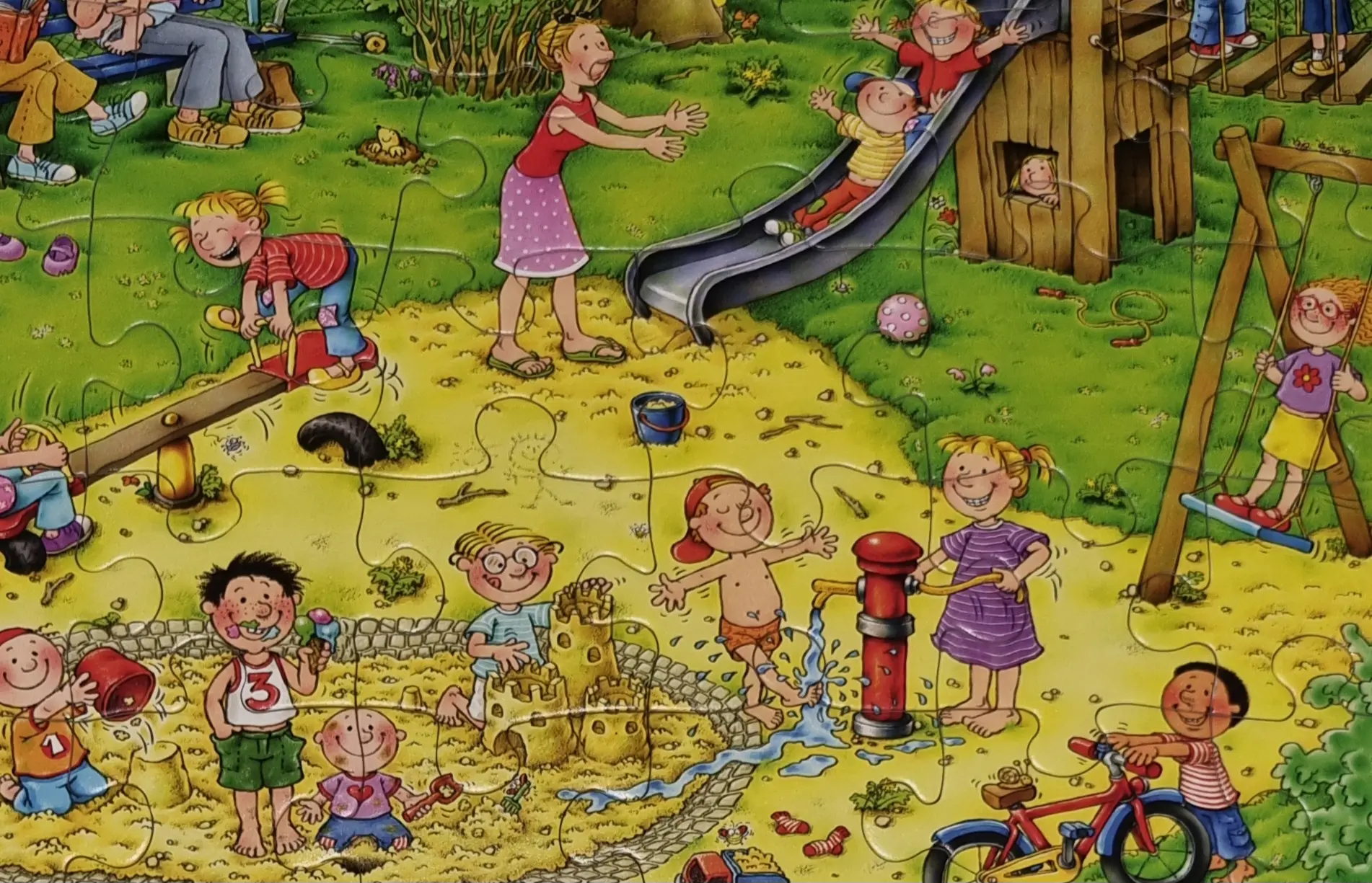 Innovakids Auf dem Spielplatz Puzzle 27 Teile | 00024618