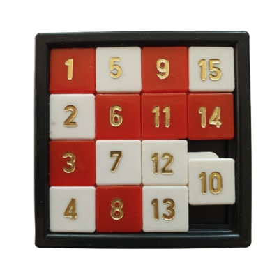 Schiebepuzzle Logikrätsel Geduldspiel