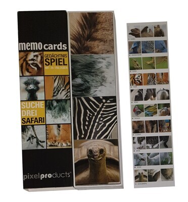 Memo Cards Gedächtnisspiel