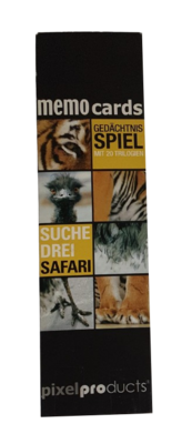 Memo Cards Gedächtnisspiel