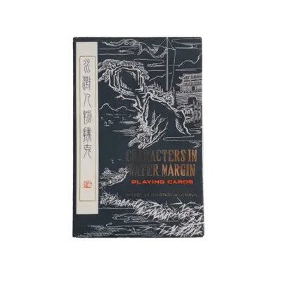 Playing Cards Characters in Water Margin