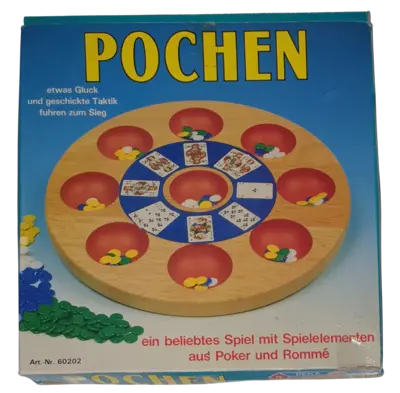 Pochen etwas Glück und geschickte Taktik führen zum Sieg!
