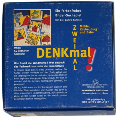 Denkmal Denk mal Zweimal