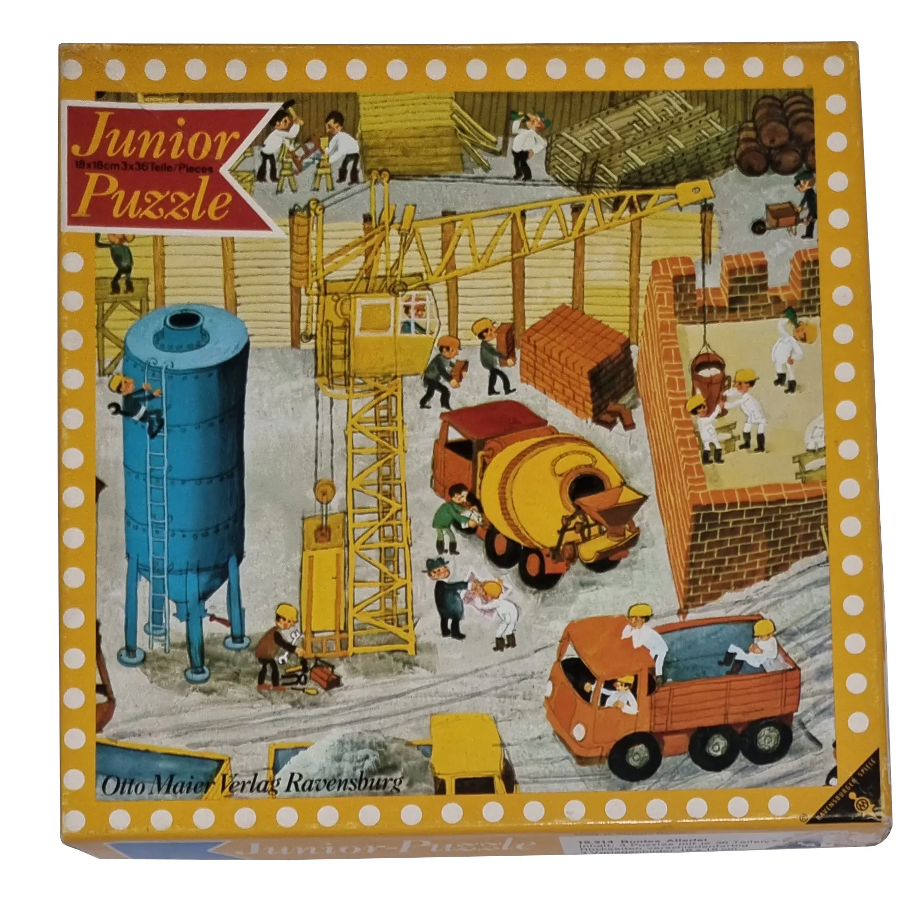 Ravensburger Junior Puzzle 3 x 36 Teile Buntes Allerlei 15214