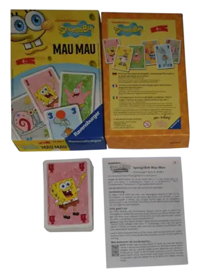 Ravensburger Sponge Bob Schwammkopf Mau Mau 232109