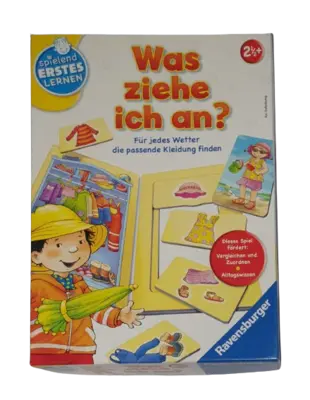Ravensburger Spielend erstes Lernen Was ziehe ich an? 247363
