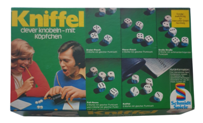 Schmidt Kniffel clever knobeln mit Köpfchen Sonderausführung